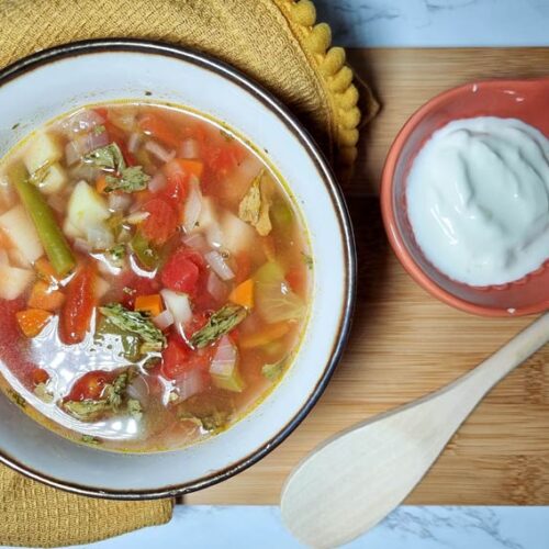 Ciorba de Legume - How to Make Romanian Vegetable Soup Recipe - The ...