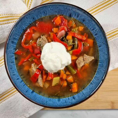 Ciorba de Legume - How to Make Romanian Vegetable Soup Recipe - The ...